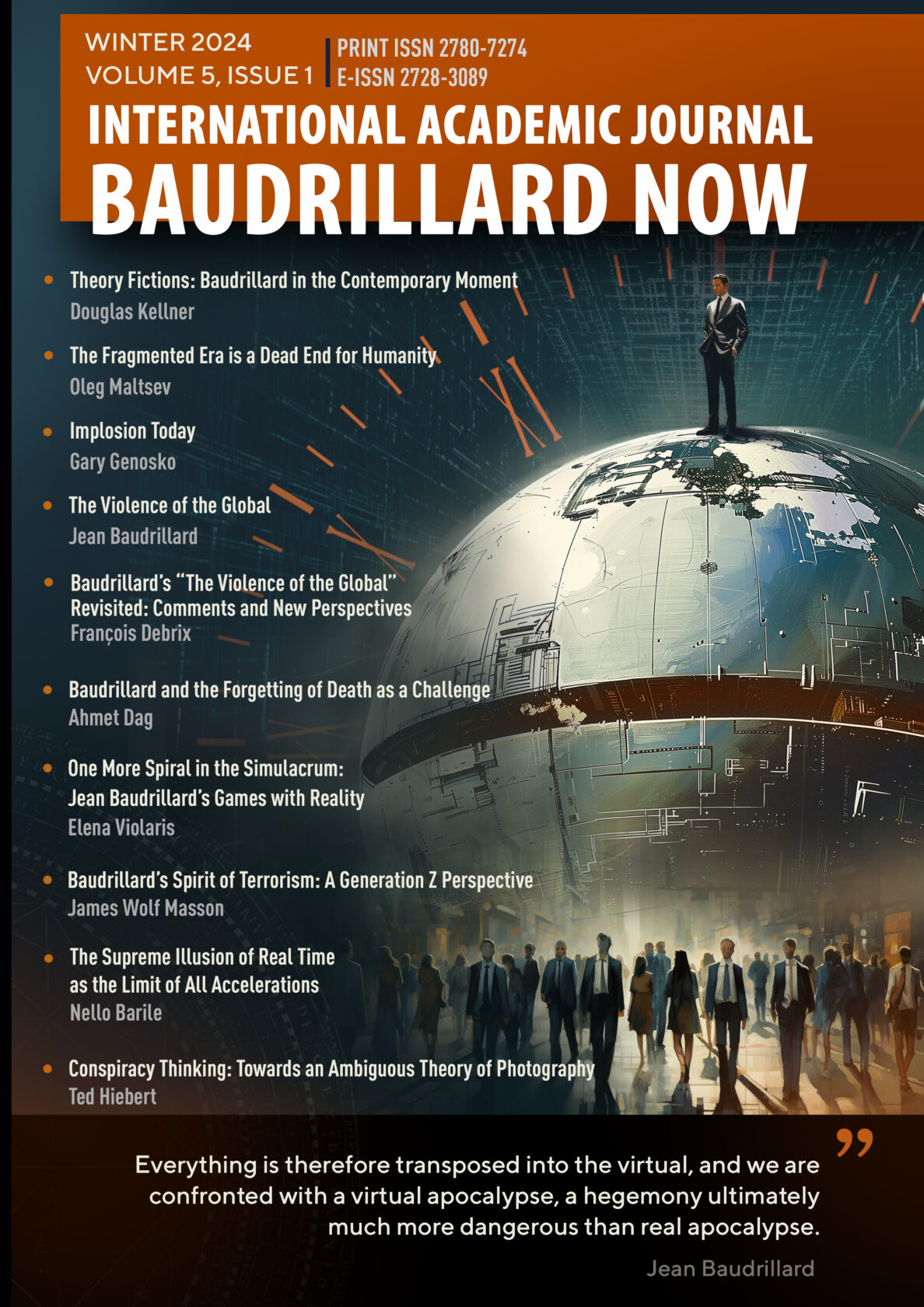 BAUDRILLARD NOW – International academic journal "Baudrillard Now"